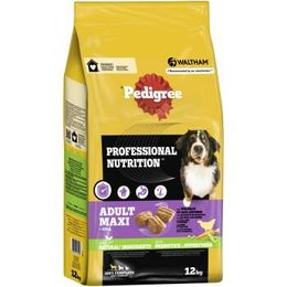 Pedigree Professional Nutrition Adult Maxi >25kg mit Gefl&uuml;gel und Gem&uuml;se 12 kg