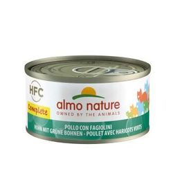 Almo Nature Almo Complete HFC Huhn mit gr&uuml;nen Bohnen 48x70 g