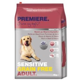 Premiere Sensitive Grain Free Adult Rind 4 kg