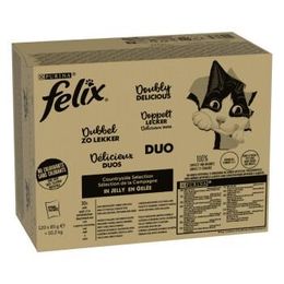 FELIX So gut wie es aussieht in Gelee 120x85 g Doppelt lecker