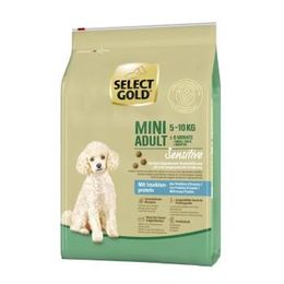 SELECT GOLD Sensitive Trockenfutter Hund Mini mit Insekten-Protein-Mischung 4 kg