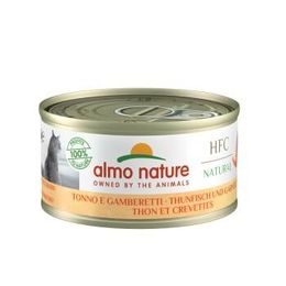 Almo Nature HFC Natural Thunfisch und Garnelen 24x70 g