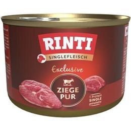 Rinti Singlefleisch Exclusive Ziege pur 12x185 g