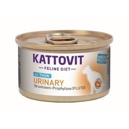 Kattovit Feline Diet Nassfutter Katze Urinary Adult Thunfisch 48x85 g