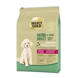 SELECT GOLD Sensitive Trockenfutter Hund Mini Pferd mit Tapioka 4 kg