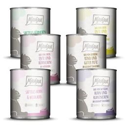 MjAMjAM Nassfutter Katze Adult, Mixpaket 6x800 g Mixpaket 1