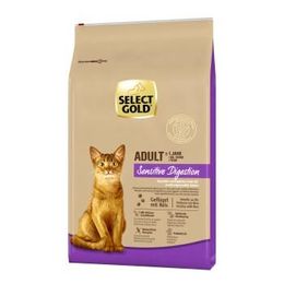 SELECT GOLD Sensitive Digestion Trockenfutter Katze Adult Gefl&uuml;gel und Reis 7 kg