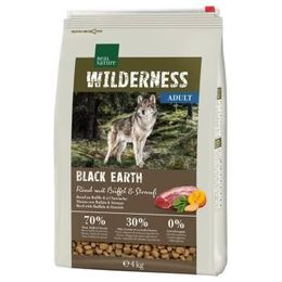 REAL NATURE WILDERNESS Trockenfutter Hund, Adult, Black Earth Rind und B&uuml;ffel 4 kg