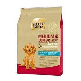 SELECT GOLD Sensitive Medium Junior mit Insekten-Protein-Mischung 4 kg