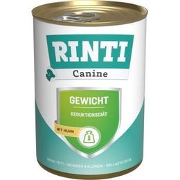 Rinti Canine Gewicht Huhn 12x400g