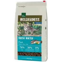 REAL NATURE WILDERNESS Trockenfutter Katze, Adult, Fresh Water, Fisch 2,5 kg