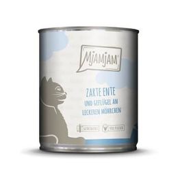 MjAMjAM Nassfutter Katze Adult 6x800 g Ente und Gefl&uuml;gel