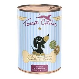 Terra Canis Welpe 6x400g Huhn mit K&uuml;rbis, Kamille und Tomate