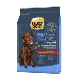SELECT GOLD Complete Trockenfutter Hund Maxi Adult Rind 4 kg