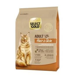 SELECT GOLD Hair+Skin Adult Lachs und Gefl&uuml;gel 2,5 kg