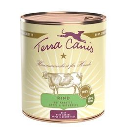Terra Canis Classic Adult 6x800g Rind mit Karotte, Apfel und Naturreis