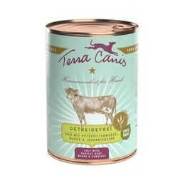 Terra Canis Getreidefrei Adult Kalb mit Petersilienwurzel, Mango und Johannisbeere 6x400 g