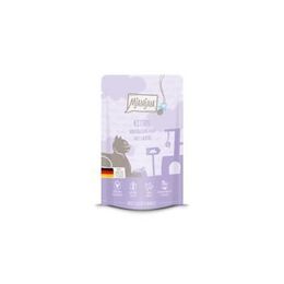 MjAMjAM Nassfutter Katze Kitten, Quetschie, Kalb mit Lachs&ouml;l 12x125 g