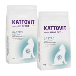 Kattovit Feline Gastro 2x4 kg