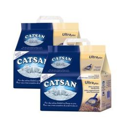 CATSAN Ultra plus Klumpstreu 2x10 l