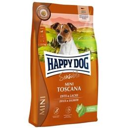 Happy Dog Sensible Trockenfutter Hund Adult, Mini Toscana 4 kg