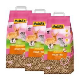 MultiFit Natur-Holzstreu 3x11 kg