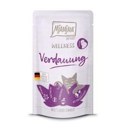 MjAMjAM Nassfutter Katze Adult, Wellness Verdauung 12x125 g Huhn