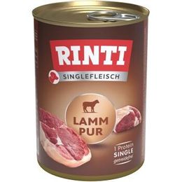 Rinti Singlefleisch Lamm pur 12x400 g