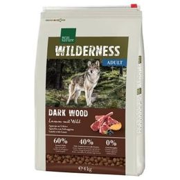 REAL NATURE WILDERNESS Trockenfutter Hund, Adult, Dark Wood Lamm mit Wild 4 kg