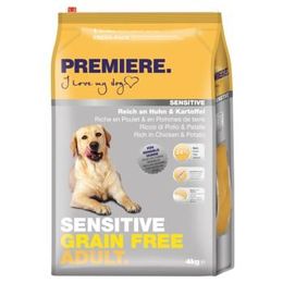 Premiere Sensitive Grain Free Adult Huhn 4 kg