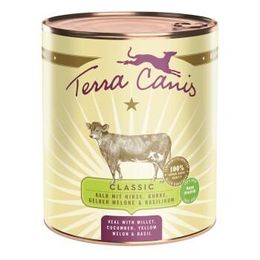 Terra Canis Nassfutter Hund Classic Adult Kalb 6x800 g