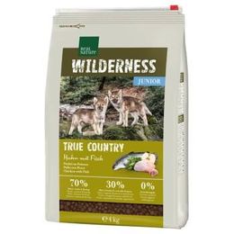REAL NATURE WILDERNESS Trockenfutter Hund, Junior, True Country Huhn mit Fisch 4 kg