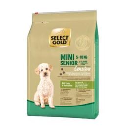 SELECT GOLD Sensitive Trockenfutter Hund Mini Senior Ente und Kartoffel 4 kg