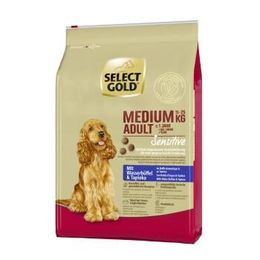 SELECT GOLD Sensitive Trockenfutter Hund Adult Medium Wasserb&uuml;ffel und Tapioka 4 kg