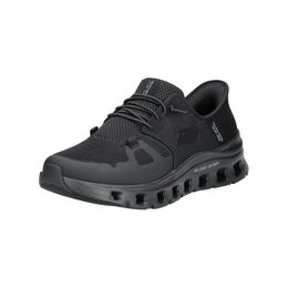 Sneaker Skechers "Skechers Sneaker Textil", Herren, Gr. 42, schwarz, Textil, Schuhe