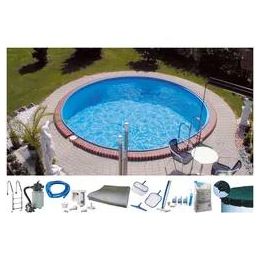 Rundpool MY POOL BWT "PREMIUM", weiß, H:135cm Ø:450cm, Schwimmbecken, Tiefe 1,35 m, in versch, Größen erhältlich