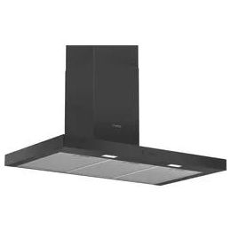 Bosch Wandhaube "DWB96BC60", Energieeffizienz: B (A+++-D), silber (schwarz), B:90cm H:107,5cm T:50cm, Dunstabzugshauben