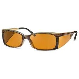 Sonnenbrille Eschenbach OPTIK "ambelis", Damen, braun, casual, Brillen, Schutz vor Blaulicht und UV-Strahlung