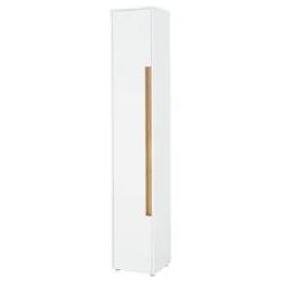 Hochschrank Inosign "CITY/GIRON, Badschrank mit Griffmulde, Schrank in zeitlosem Design", weiß, B:34cm H:199cm T:34cm, FSC-zertifizierter Holzwerkstoff, Schränke, in den Farben Weiß und Anthrazit verfügbar, viel Stauraum