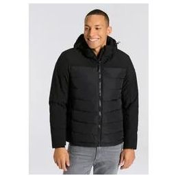 Outdoorjacke CMP, Herren, Gr. 54, schwarz (nero), Obermaterial: 100% Polyester. Futter: 100% Polyamid. Wattierung: 100% Polyester, Jacken Outdoorjacke