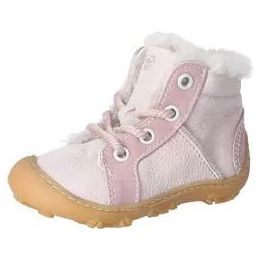 Winterstiefel Pepino BY RICOSTA "Elia WMS: weit", Kinder, Gr. 24, rosa, Leder, casual, Schuhe, Lauflernschuh mit Warmfutter, Größenschablone zum Download