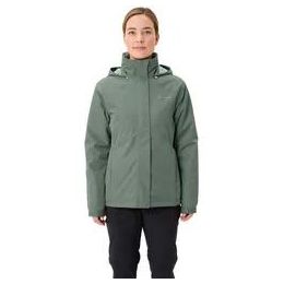 Fahrradjacke Vaude "WOMEN'S ESCAPE BIKE WARM JACKET", Gr. 42, grün (agave), Web, Obermaterial: 100% Polyester. Futter: 100% Polyacryl. Wattierung: 100% Polyester, sportlich, hoch geschlossener Ausschnitt, Langarm eingesetzt eingefasste Kante mit Klettverschluss, Jacken, Wasserdicht, winddicht und atmungsaktiv