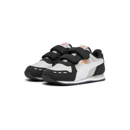 Puma Sneaker 'Cabana Racer' Jungen Größe 24 hellgrau / schwarz / weiß