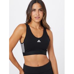 adidas Sportswear Sport-BH 'Essentials' Damen Gr&ouml;&szlig;e XXS schwarz / wei&szlig;