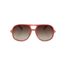 Polaroid Unisex-Sonnenbrille in Rot - 49% | Größe 57 | Brillen-herren