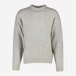 Jack & Jones Grauer Pullover mit Rundhalsausschnitt