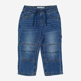 name it Blaue Regular Fit Jeans mit verstellbarem Bund