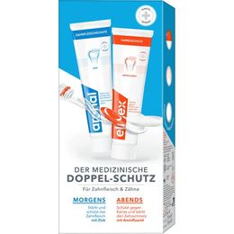 Zahnpasta aronal & Elmex Mundhygiene-Set (2 x 75 ml)