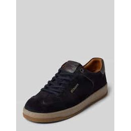 Blauer Sneaker mit Schnürverschluss Modell 'FARRELL'