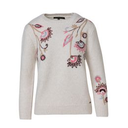 Koroshi Pullover Damen Gr&ouml;&szlig;e M blau / pink / schwarz / offwhite